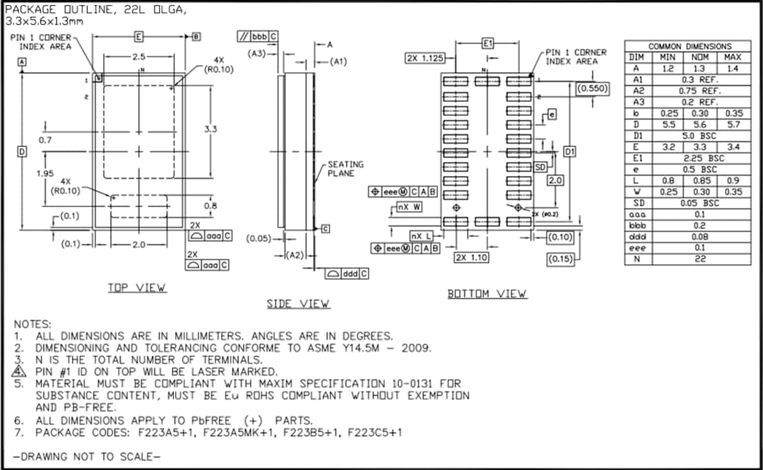 MAX86150 Bio-Sensor Module - Analog Devices / Maxim Integrated | Mouser